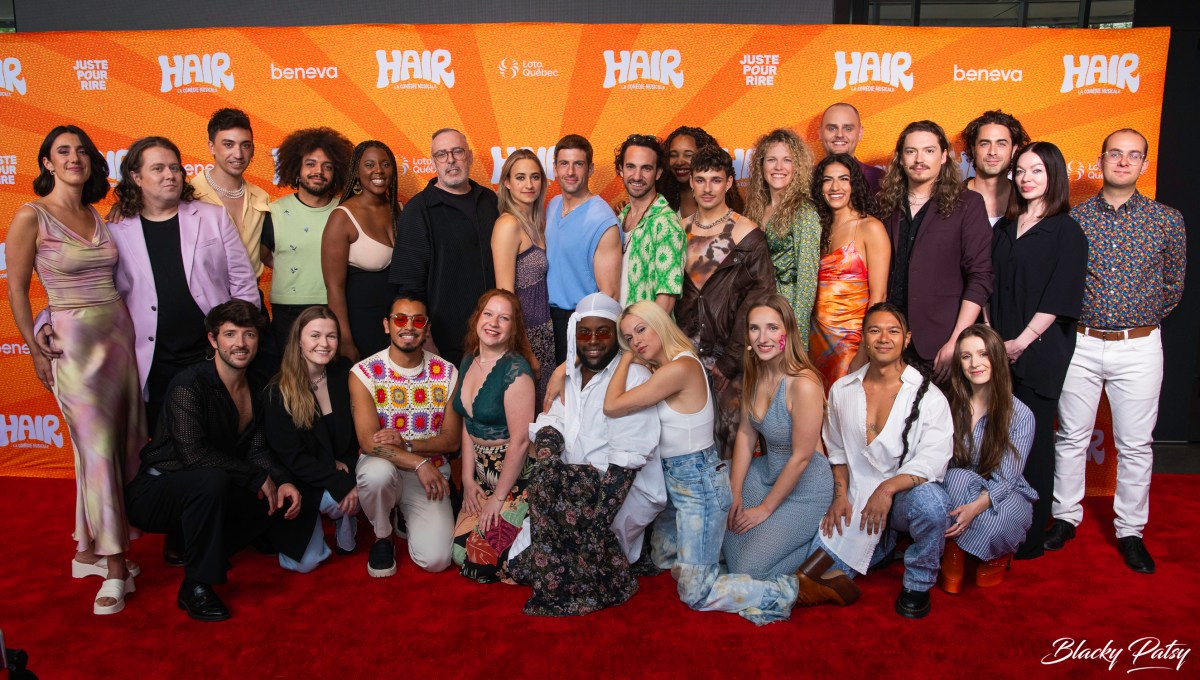 Tapis rouge très couru pour Hair! - BP Arts Média