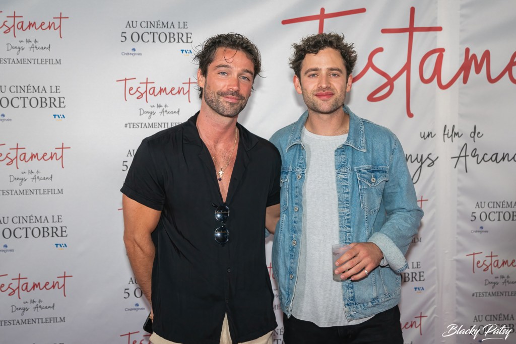 Un tapis rouge bien rempli pour "Testament" - BP Arts Média
