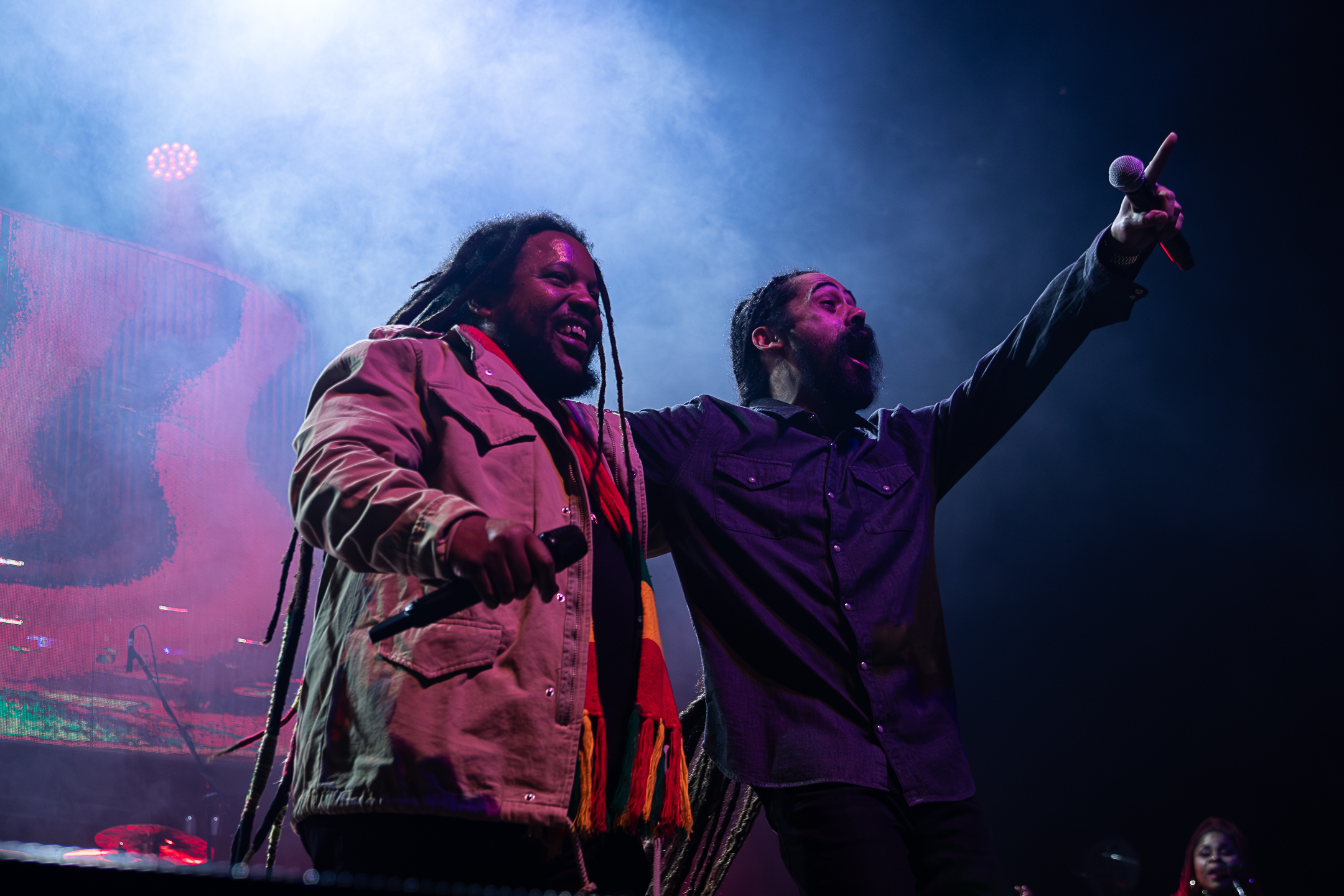 Une soirée festive avec Damian et Stephen Marley - BP Arts Média