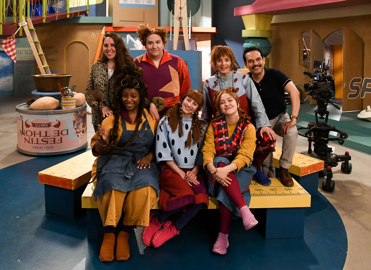 Que de plaisir sur le plateau de la série jeunesse Les Millimus ! - BP ...